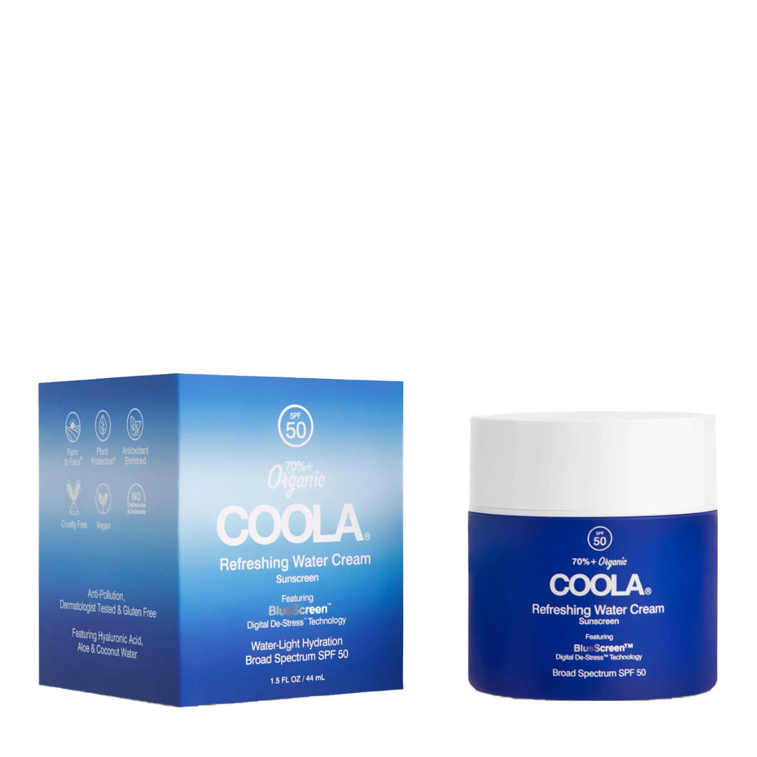 Coola Refreshing Water Cream Organic Face Sunscreen SPF 50 - artiste Basic